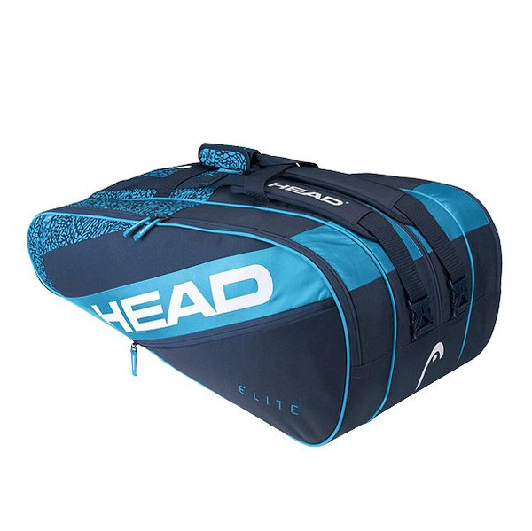 Чехол 10-12 ракеток HEAD Elite Monstercombi 2022, Blue/Navy купить на ...