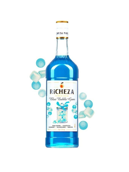 Сироп для кофе и коктейлей Блю бабл гам 1 литр (Richeza) - купить с ...