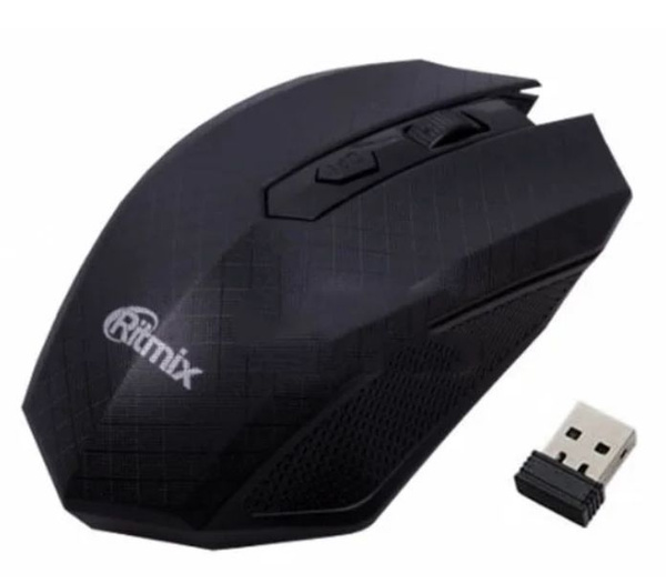 Игровая мышь беспроводная Ritmix RMW-600, черный - купить по выгодной цене в интернет-магазине ...