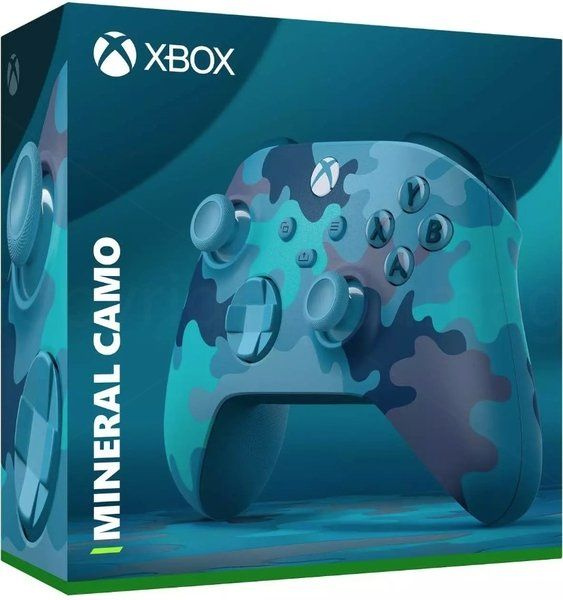 Геймпад Xbox, для Xbox Series, Windows, голубой, синий - купить по ...