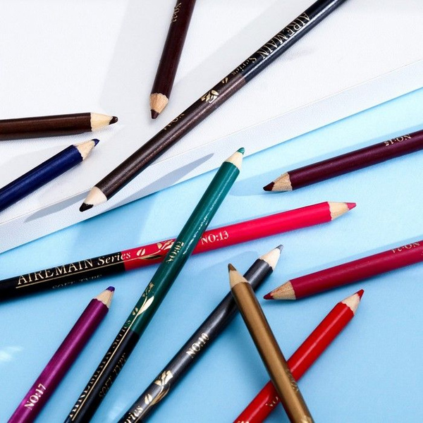 Набор карандашей Aireman с точилкой 12 шт, микс - купить с доставкой по ...