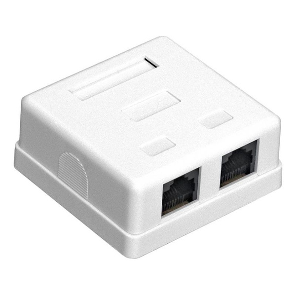 Розетка ExeGate SM2-RJ45-C6 RJ-45 кат.6 UTP Krone/110 - купить по ...