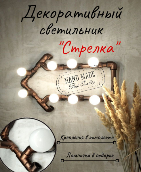 Украшение настенное интерьерное бра подвесной - купить по доступным ...