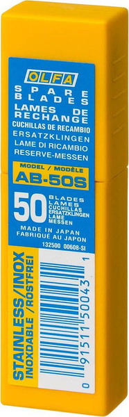 Лезвие сегментированное для ножей OLFA 9 х 80 х 0.38 мм, OL-AB-50S - купить с доставкой по ...