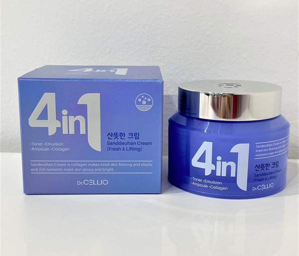 DR.CELLIO Крем для лица 4in1 лифтинговый Sanddeuhan cream fresh and ...