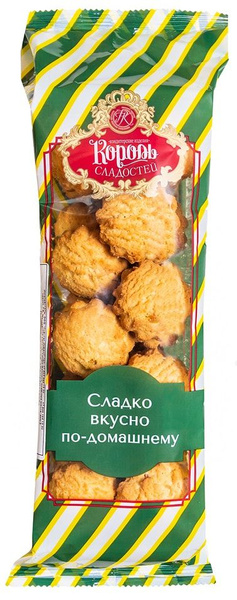 Печенье Король сладостей сдобное Калейдоскоп 280г купить на OZON по ...