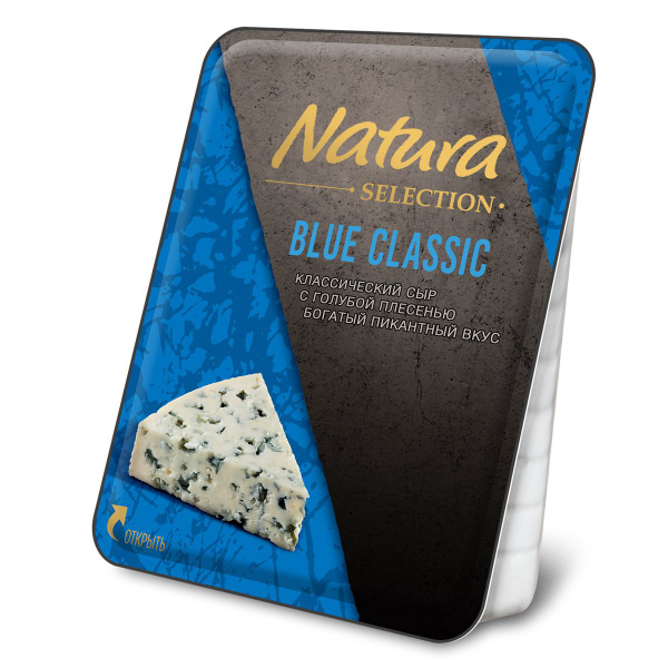 Сыр с голубой плесенью Blue Classic 50% 100 г, Natura Selection купить на OZON по низкой цене ...