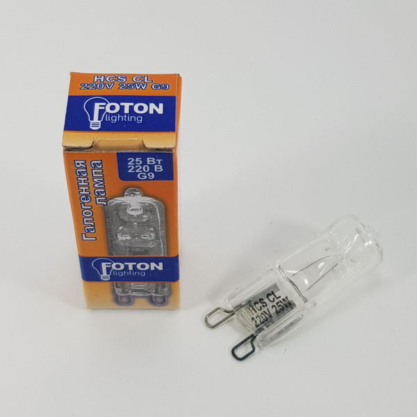 Галогенная Лампочка Foton Lighting G9 Капсула 375 Лм 3000 К - купить в ...