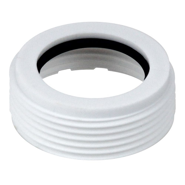 Переходник для сифона 1.1/2" х 1.1/4" с резьбой, пластик - купить по ...