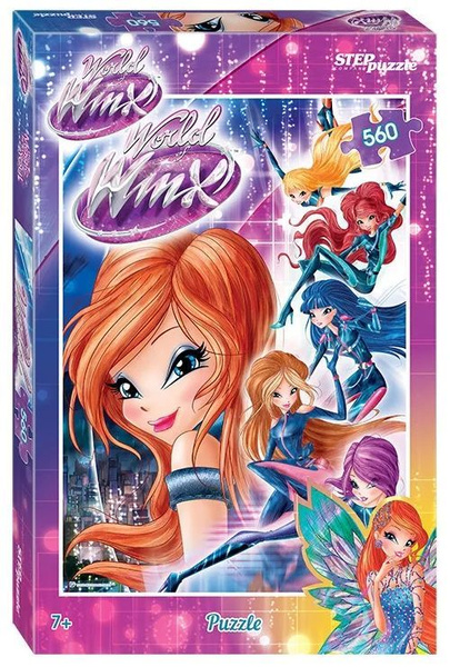 Пазл Step puzzle 560 деталей, Winx - 2 (Rainbow) - купить с доставкой по выгодным ценам в ...
