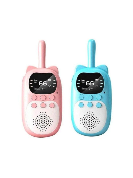 Детские рации на аккумуляторах 2 шт - Игровой набор Children intercom ...