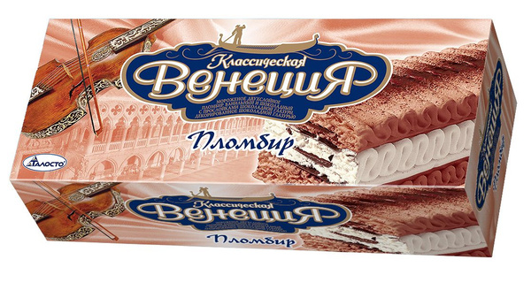 Мороженое-рулет шоколадное 450 г, Классическая Венеция купить на OZON ...