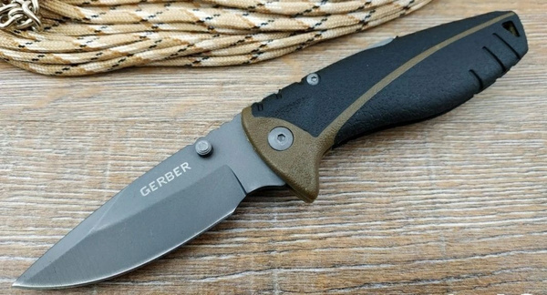 Нож складной туристический Gerber гербер купить на OZON по низкой цене ...