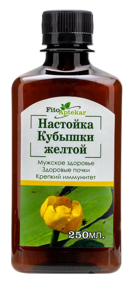 Настойка кубышки, 250 мл. - купить с доставкой по выгодным ценам в ...