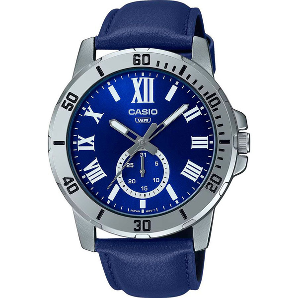 Характеристики Мужские наручные часы Casio Analog Mtp Vd200l 2b подробное описание товара