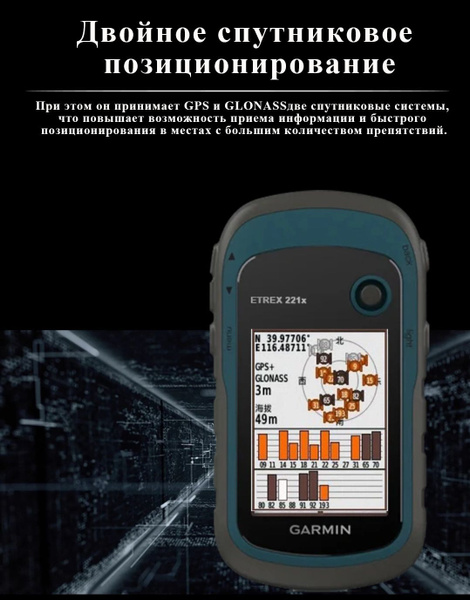 GPS для путешествий на открытом воздухе,Garmin eTrex 221x купить на ...