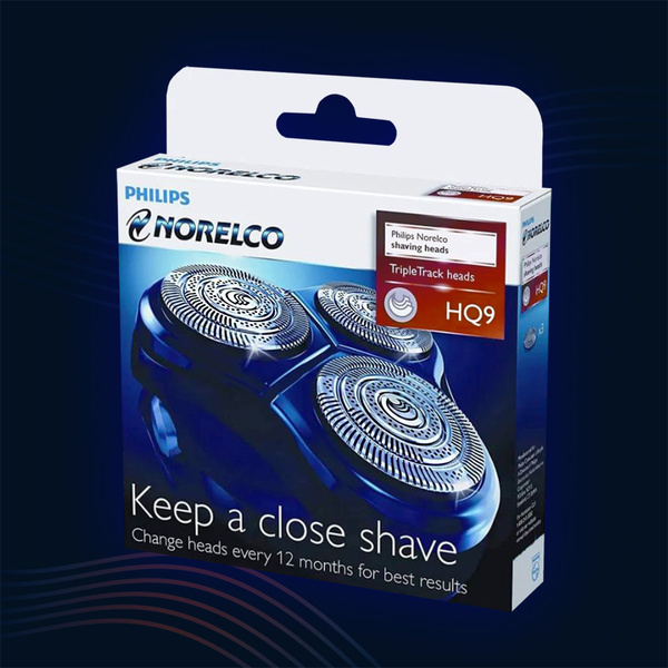 Бритвенные головки Philips HQ9/50 TripleTrack heads - купить с ...