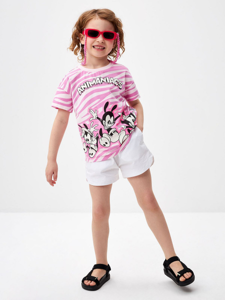 Футболка Sela, размер 116, цвет розовый, 100% хлопок - купить по выгодной цене в интернет ...