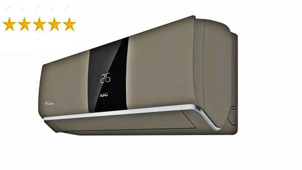 Бесшумный инверторный Кондиционер IGC с УФ-обеззараживателем Freddo Grey DC Inverter R32 RAS/C ...