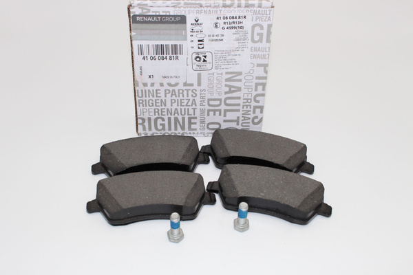 Колодки тормозные Renault 410608481R Передние - купить по низким ценам ...