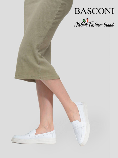 Слипоны BASCONI - купить с доставкой по выгодным ценам в интернет-магазине OZON (948030832)