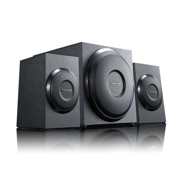 Акустическая система Microlab M-110, черный - купить по низким ценам в интернет-магазине OZON ...