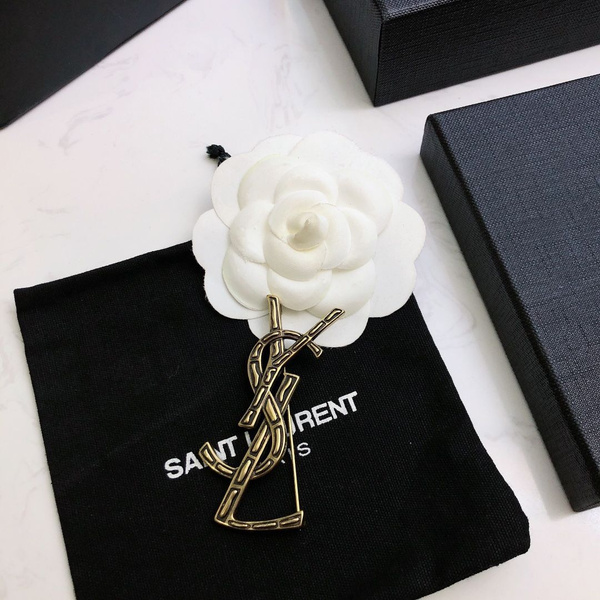 брошь Yves Saint Laurent - купить с доставкой по выгодным ценам в ...