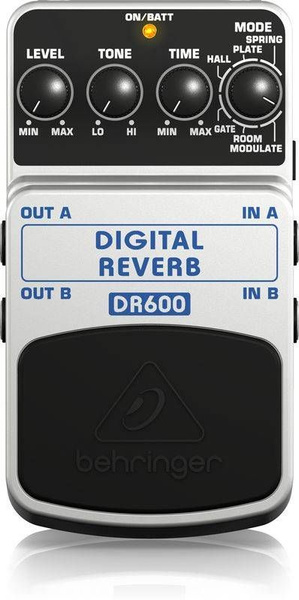 BEHRINGER DIGITAL REVERB DR600 гитарная педаль цифрового стерео эффекта ...