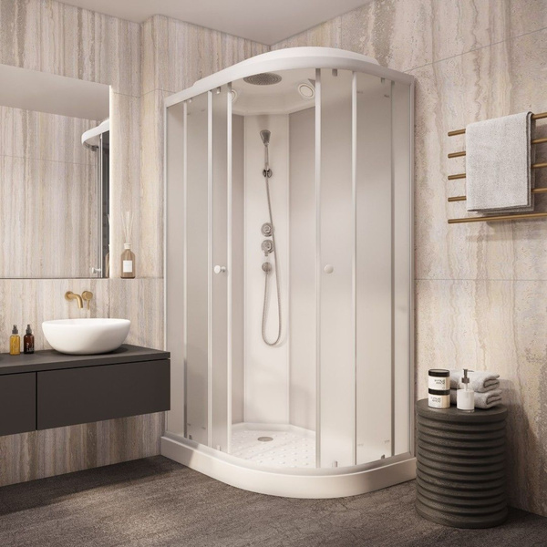 Душевая кабина Parly EF1231L (120х80х210), с низким поддоном, профиль ...