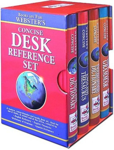 Webster s Concise Desk Reference 4-book set (US English) купить на OZON ...