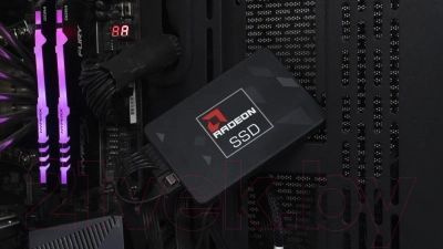 128 ГБ Внутренний SSD-диск AMD TLC 3D NAND Radeon R5 2.5 (R5SL128G ...