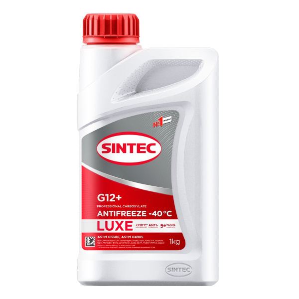 Антифриз SINTEC Euro G11_красный, Готовый раствор купить по выгодной ...