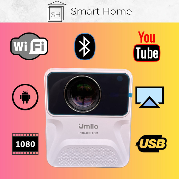 Проектор Umiio UmiioOne860 купить по доступной цене с доставкой в интернет-магазине OZON ...