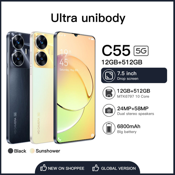 Смартфон Новый C55 - купить по выгодной цене в интернет-магазине OZON (971971235)