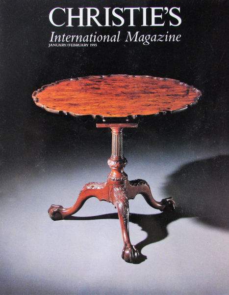 Журнал Christie's. International Magazine. January/February 1995 - купить с доставкой по ...