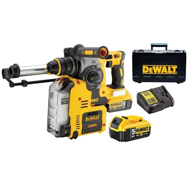 Перфоратор аккумуляторный DeWALT DCH275P2 5.0Ач х2 кейс система ...