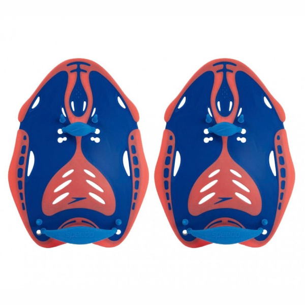 Лопатки для плавания Speedo BIOFUSE POWER PADDLE (Orange/Blue) (M ...