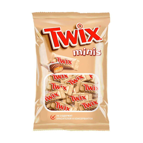 Конфеты шоколадные "Minis", Twix, 184 г - купить с доставкой по выгодным ценам в интернет ...