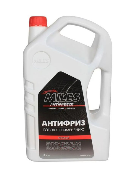Антифриз MILES AFR1, Готовый раствор купить по выгодной цене в интернет ...