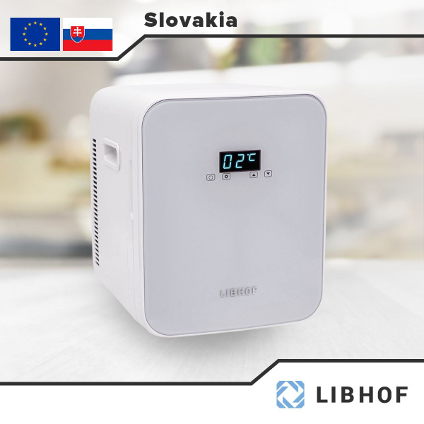 Мини холодильник для косметики Libhof BT-14W - купить с доставкой по выгодным ценам в интернет ...