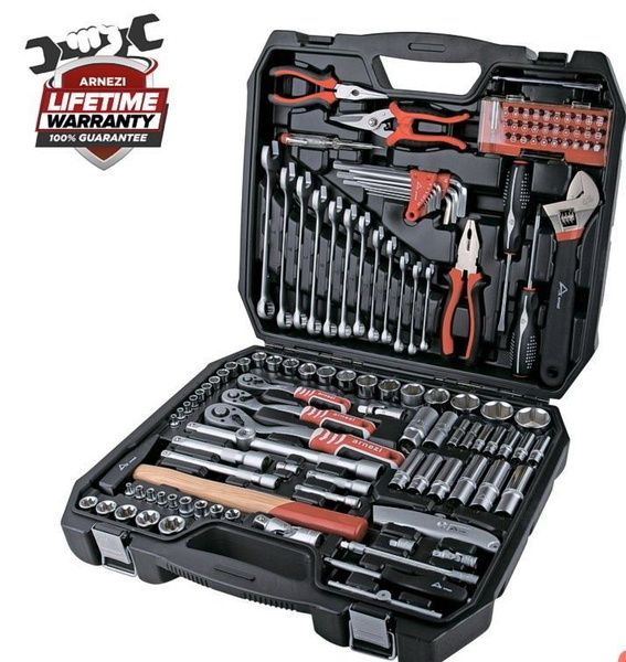 Набор инструментов 131 пр. 1/4"DR, 1/2"DR, 3/8"DR ARNEZI - купить по выгодной цене в интернет ...