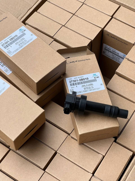Катушка зажигания 27301-2B010 Hyundai ( Хендай ) Kia ( Кия ) - GENUINE ...