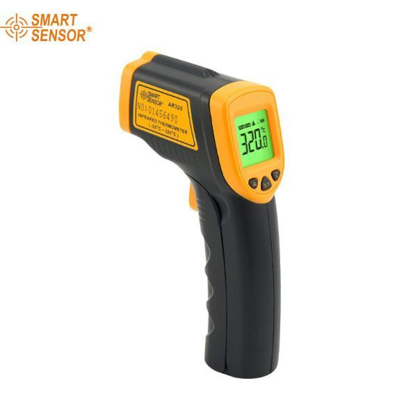 Инфракрасный термометр SMART SENSOR AR320 (- 32C - 380C) - купить по ...