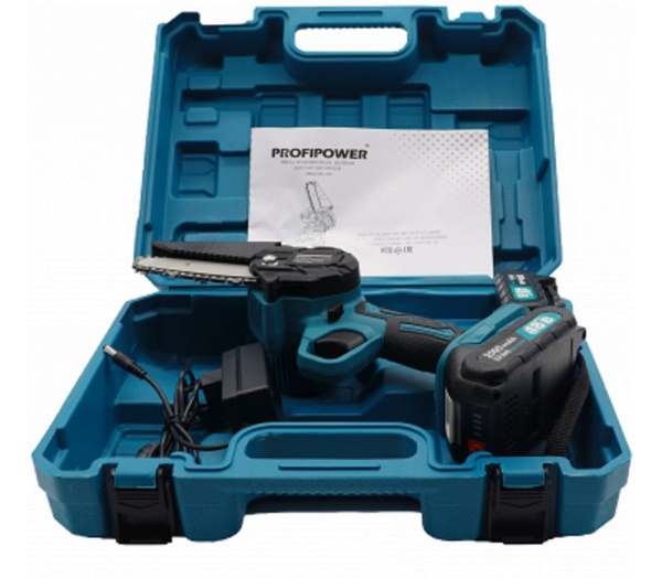 Аккумуляторная цепная пила бесщеточная 18B, MKGST-18V Profipower E0097 - купить с доставкой по ...