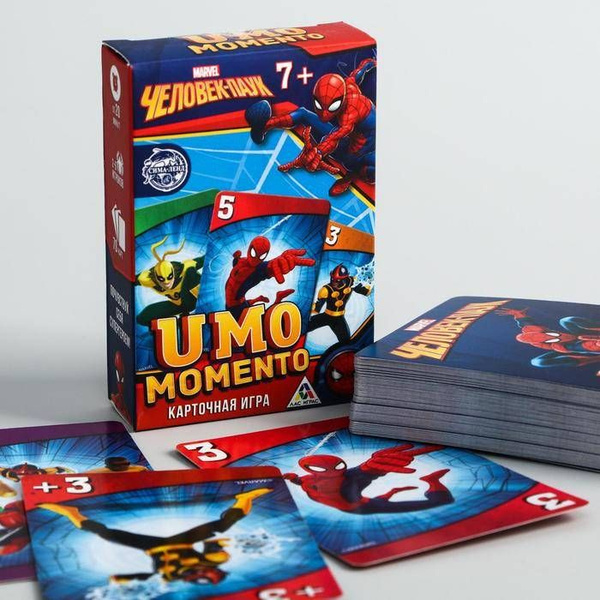 Настольная игра - UMO momento. Человек-паук, MARVEL, 1 шт. - купить с ...