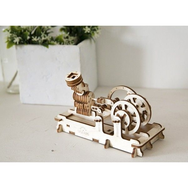 Конструктор UGears Пневматический двигатель - купить с доставкой по ...