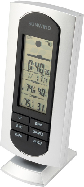 Погодная станция SunWind SW-WSH133 серебристый купить на OZON по низкой цене (1263239377)
