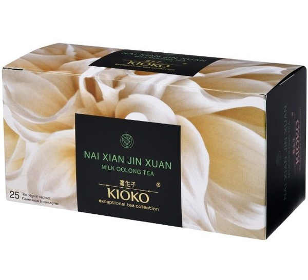 Kioko Чай молочный улун, Nai Xiang Jin Xuan, 25 х 2 гр. купить на OZON по низкой цене (1750904942)