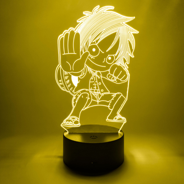Купить LED ночник Монки Д. Луффи / Luffy D. Monkey из аниме Ван-Пис ...