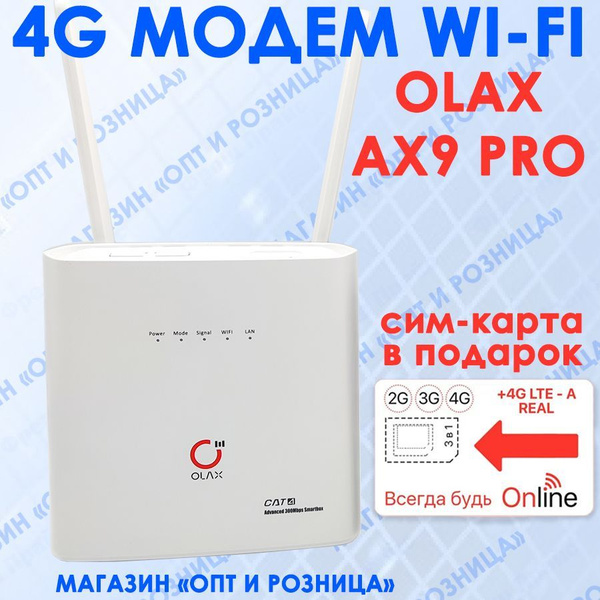 Беспроводной модем OLAX МОДЕМ AX9 Pro - купить по низкой цене в ...